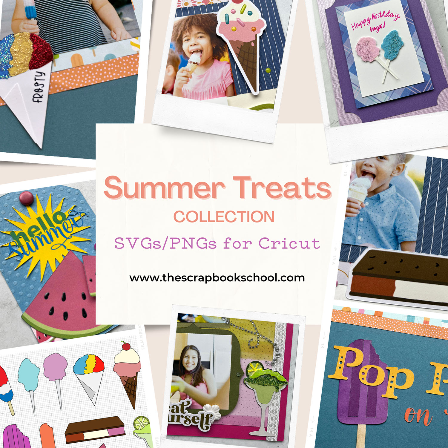 Summer Treats Collection (SVG/PNG)