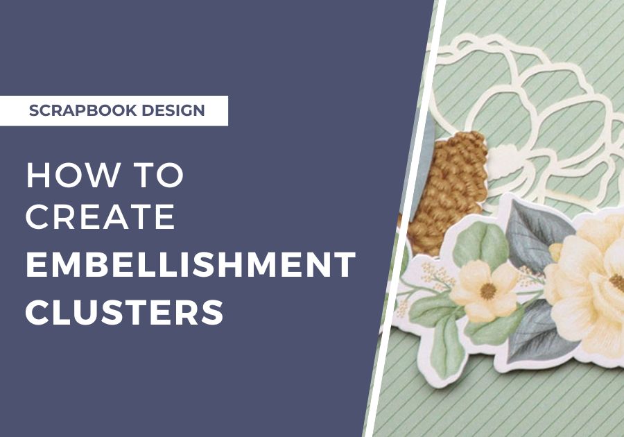 How to Make Embellishment Clusters with Stickers